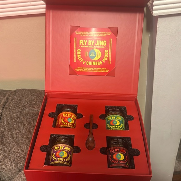 fly by Jing | Kitchen | Fly By Jing Chili 4 Different Sampler Set 6 Oz ...